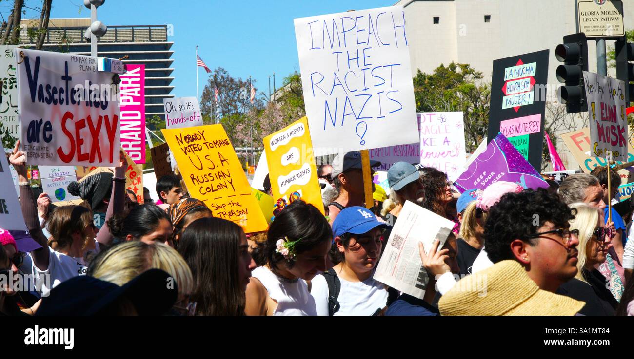 March 8 2025 Los Angeles,California, City Hall, the International ...