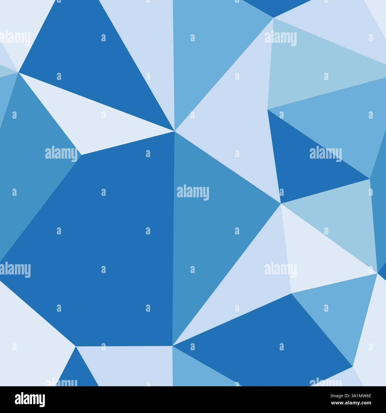 Mosaic triangles shapes background. Big triangles size. Repeatable pattern. Blue Sky color ...