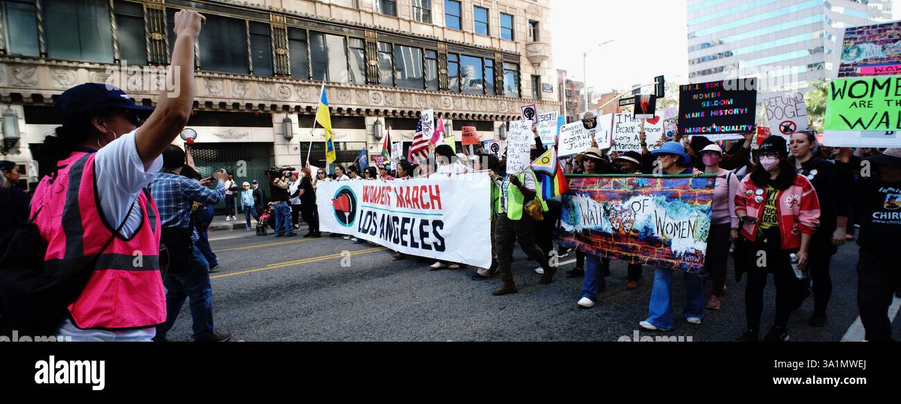 March 8 2025 Los Angeles,California, City Hall, the International ...