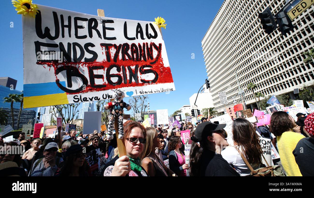 March 8 2025 Los Angeles,California, City Hall, the International ...
