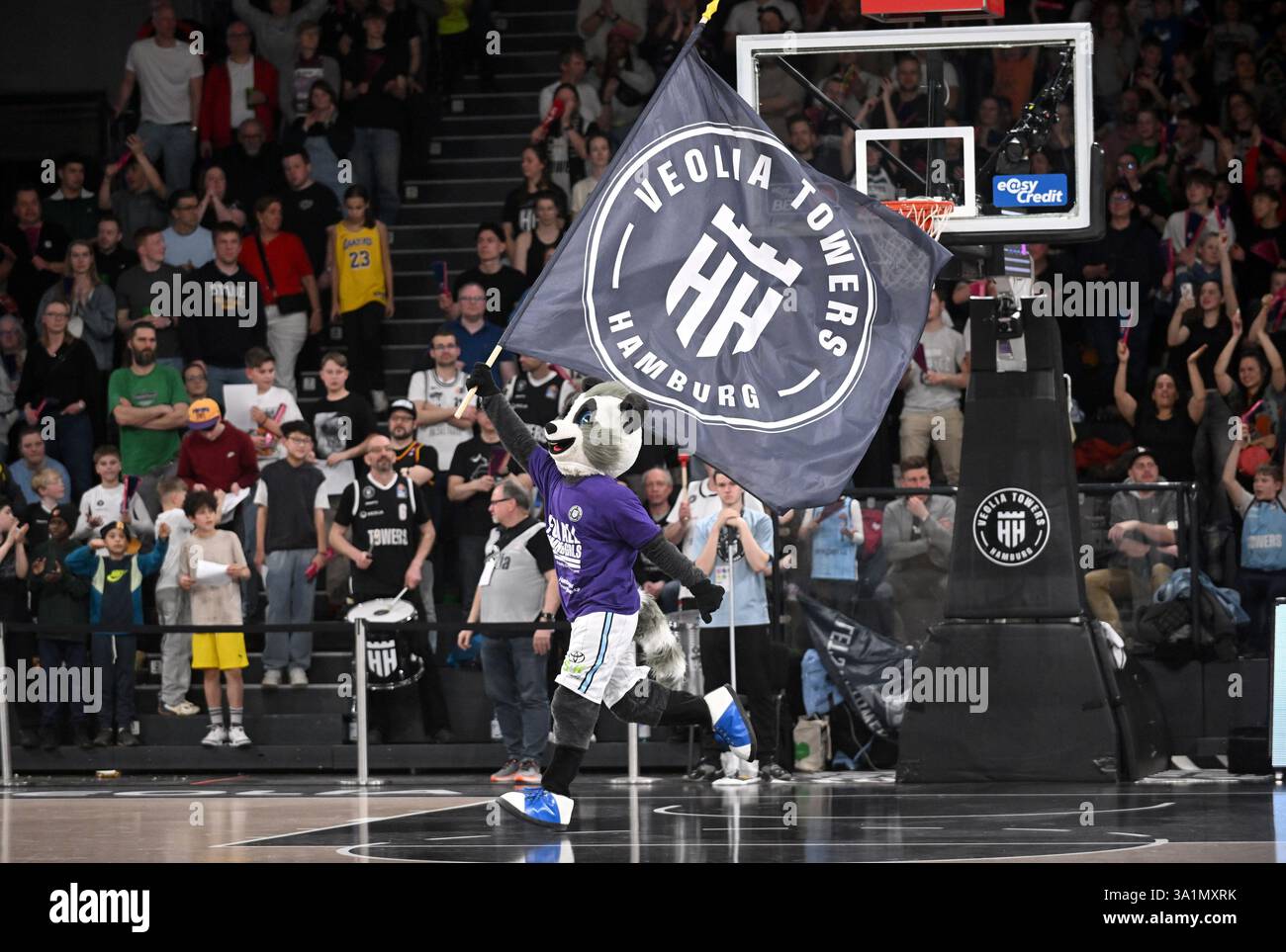 Hamburg, Germany. 08th Mar, 2025. Hamburg Towers - Rostock Seawolves ...
