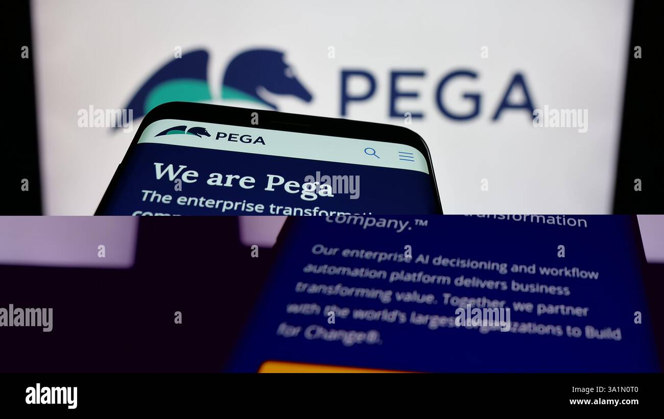 Germany. 11th Dec, 2024. In this photo illustration, a mobile phone ...