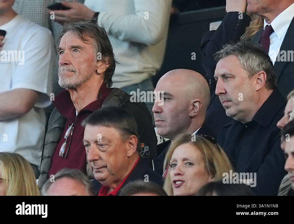Sir Jim Ratcliffe (left), Ineos CEO and minority shareholder of ...