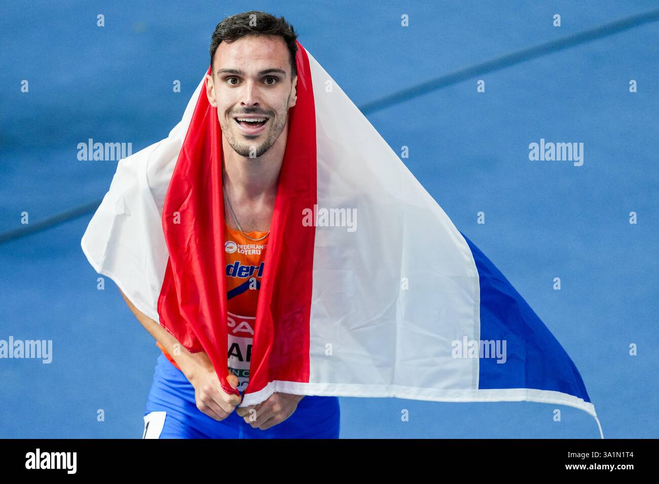 APELDOORN, NETHERLANDS - MARCH 9: Samuel Chapple of The Netherlands ...