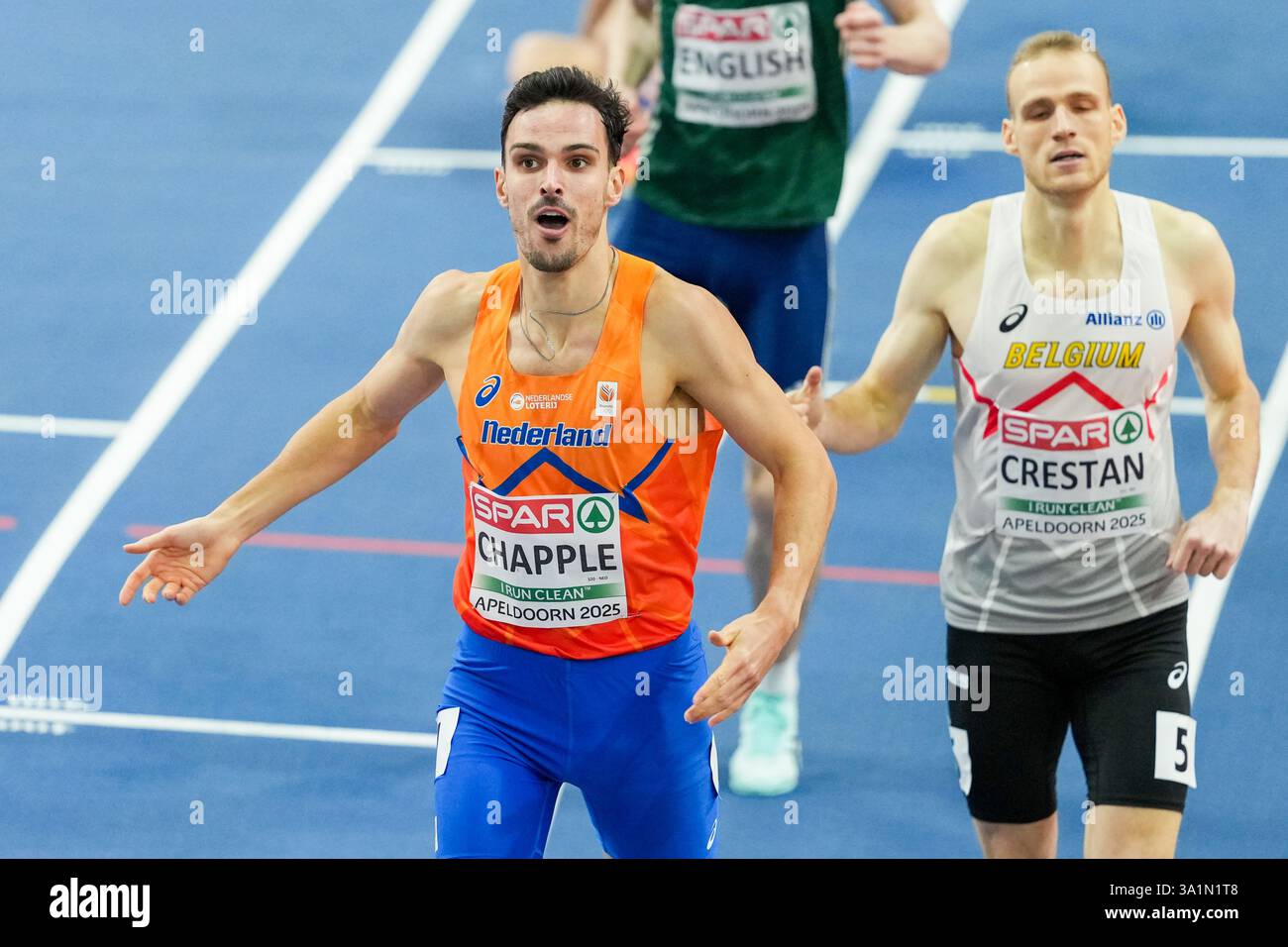 APELDOORN, NETHERLANDS - MARCH 9: Samuel Chapple of The Netherlands ...