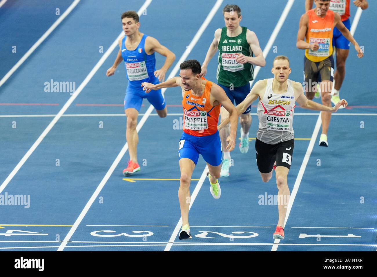 APELDOORN, NETHERLANDS - MARCH 9: Samuel Chapple of The Netherlands ...
