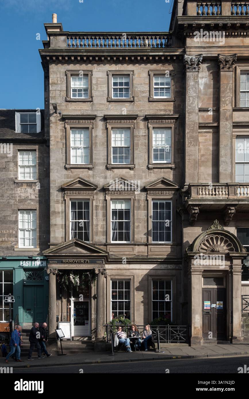 Hanover 71 Cafe & Bistro and the 4-star Hanover 71 Suites Edinburgh ...