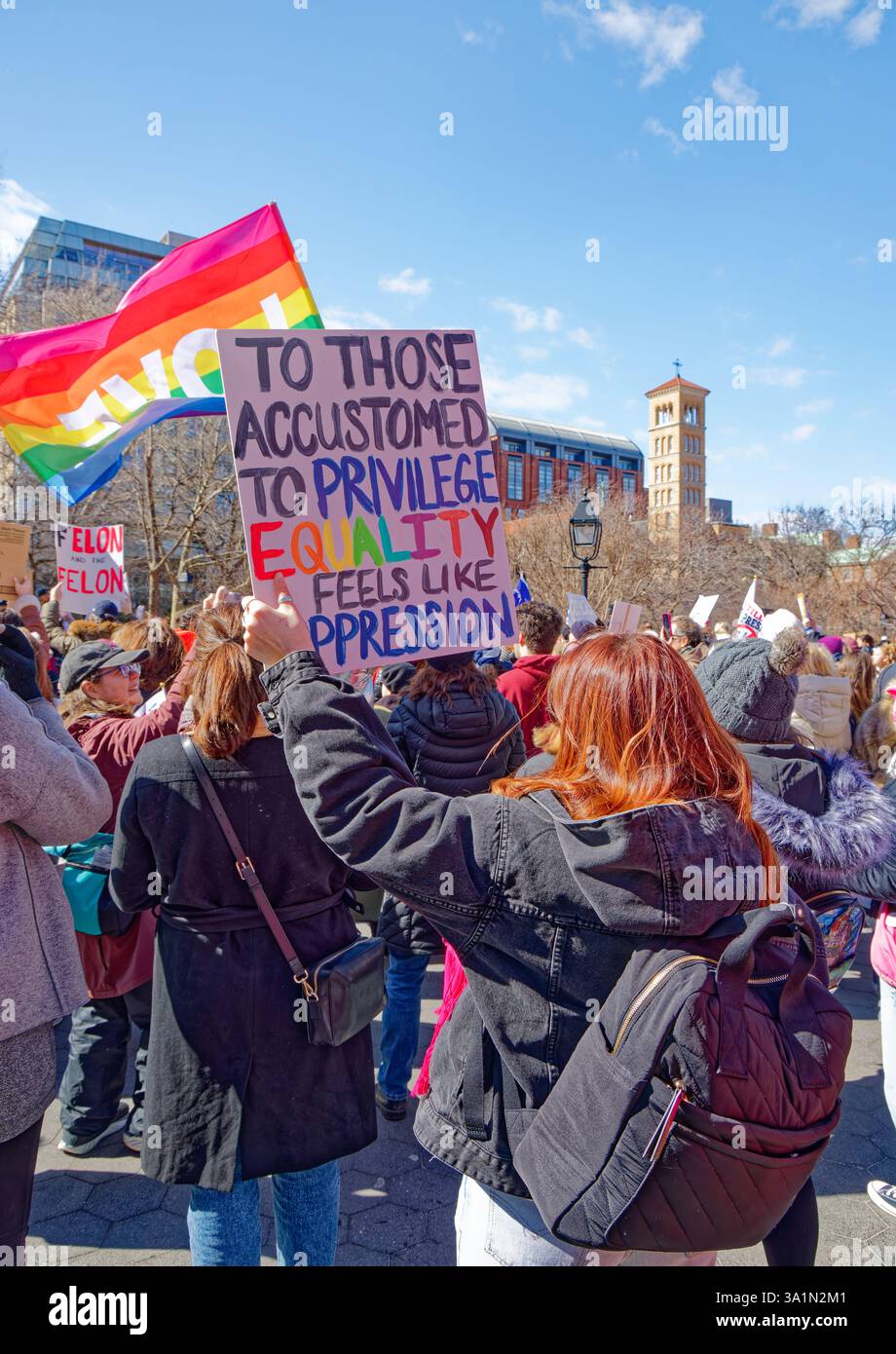 TO THOSE ACCUSTOMED TO PRIVILEGE, EQUALITY FEELS LIKE OPPRESSION ...