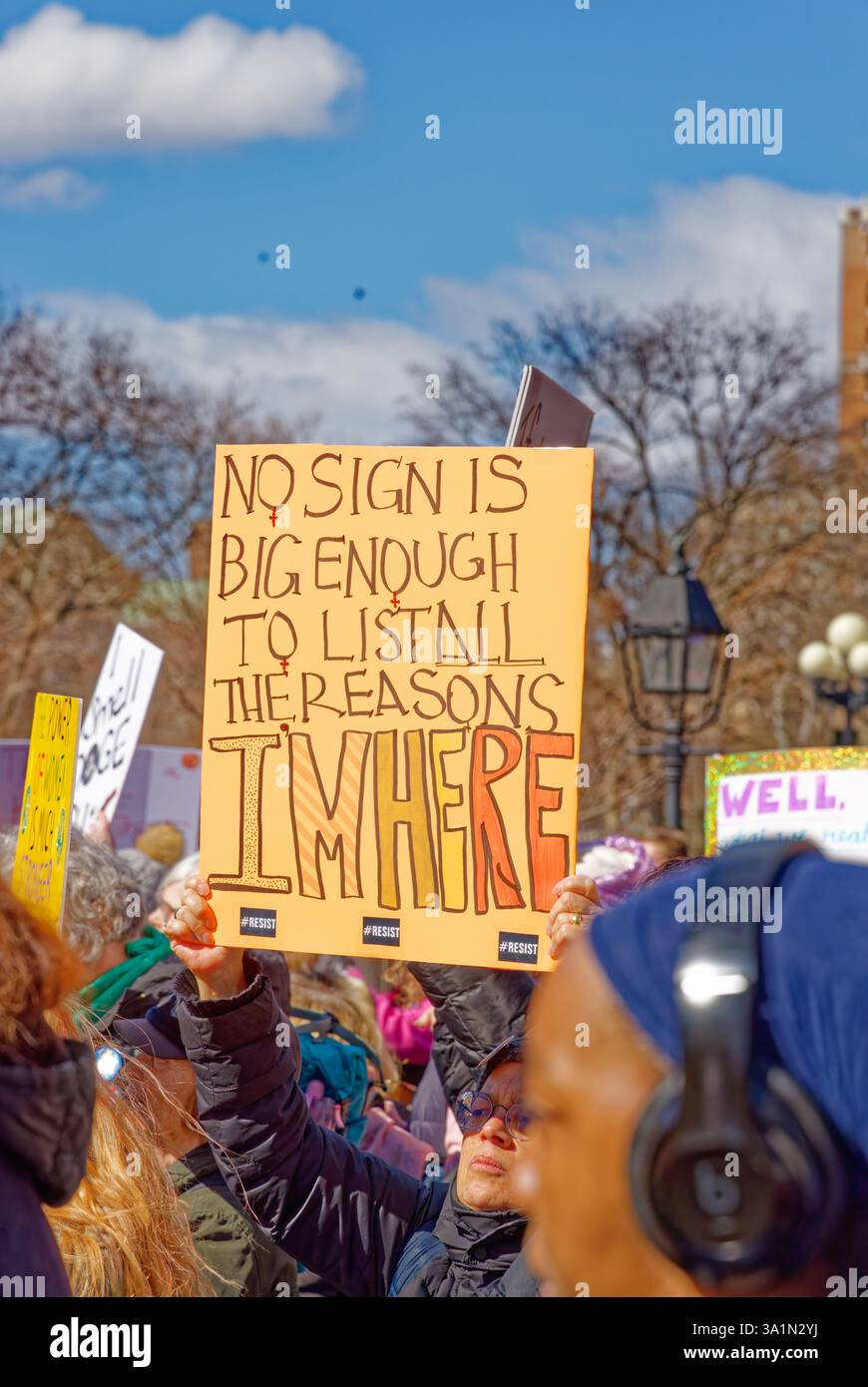 NO SIGN IS BIG ENOUGH - International Women’s Day rally and march, 8 ...