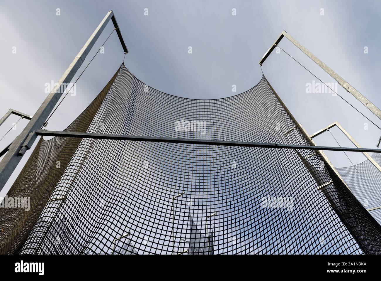net to protect spectators at hammer throwing competitions and other ...