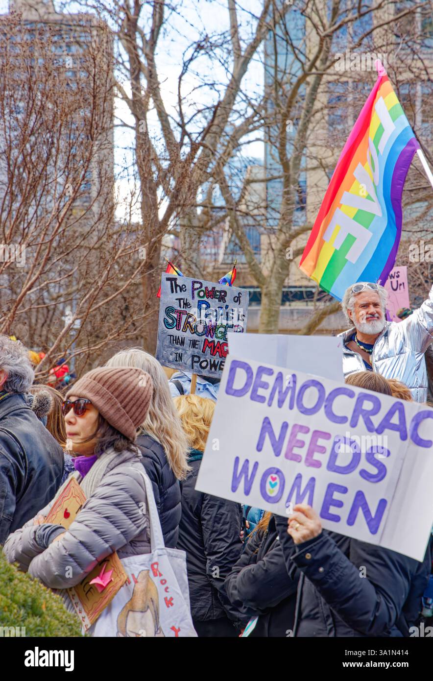 DEMOCRACY NEEDS WOMEN - International Women’s Day rally and march, 8 ...