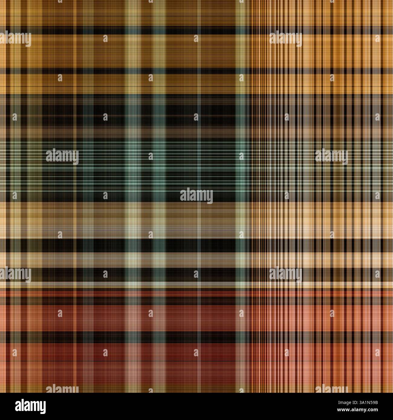 Warm fall gingham tartan check seamless pattern. Woven classic ...