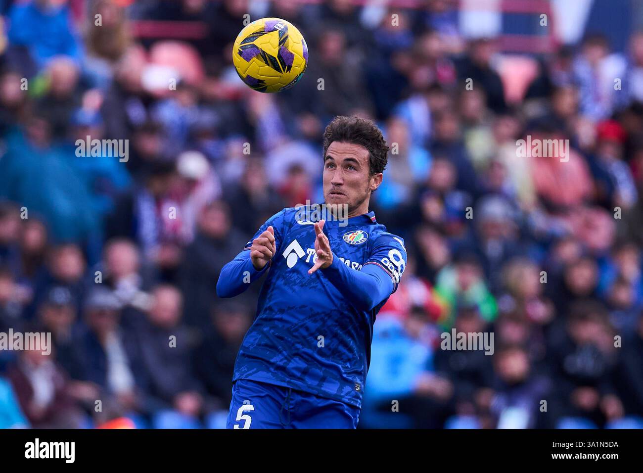 Luis Milla of Getafe CF during Getafe CF vs Atletico de Madrid at ...