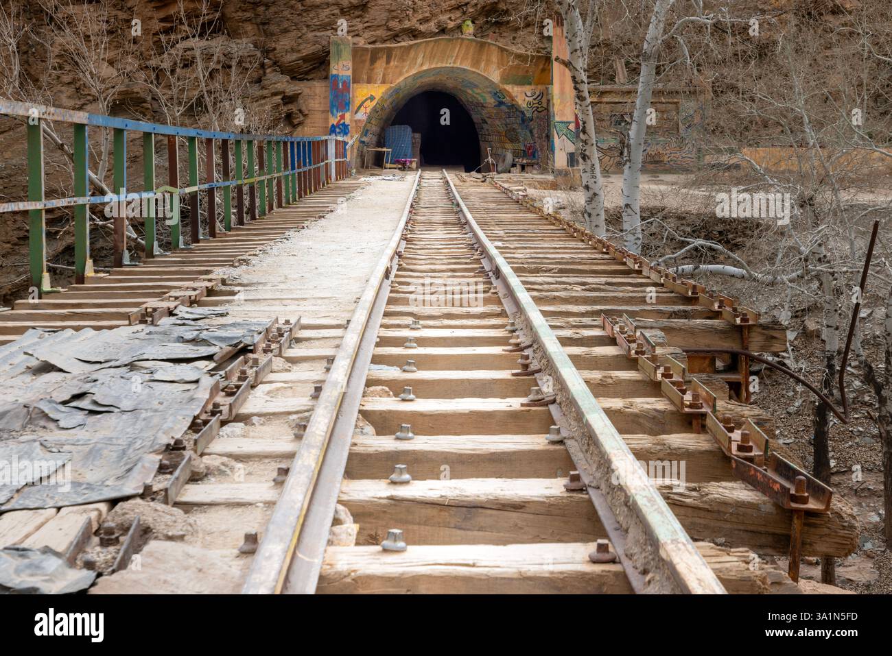 The deserted mining town of Ahouli is situated in the Midelt Province ...