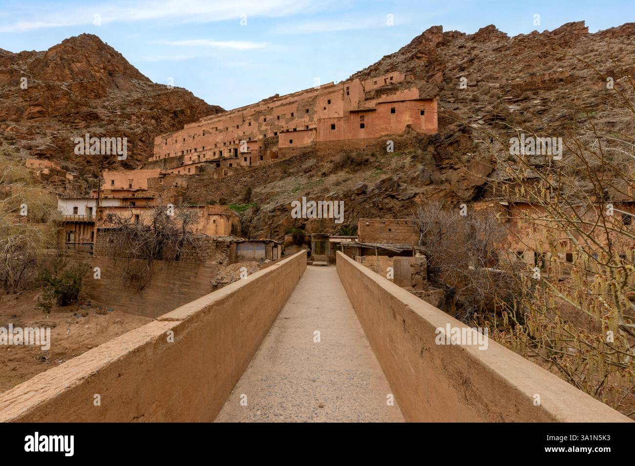 The deserted mining town of Ahouli is situated in the Midelt Province ...