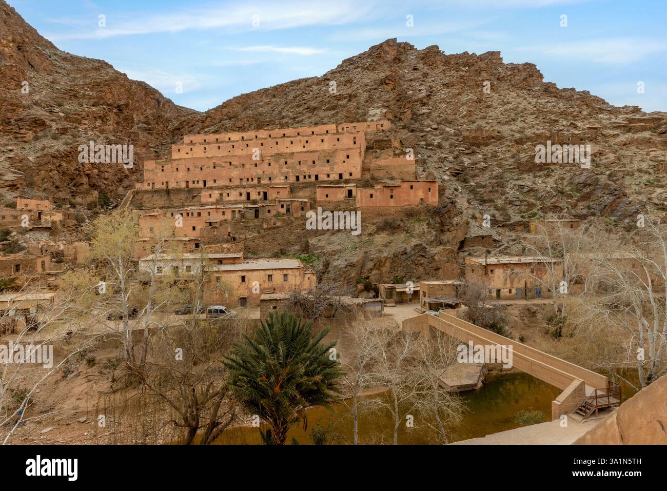 The deserted mining town of Ahouli is situated in the Midelt Province ...