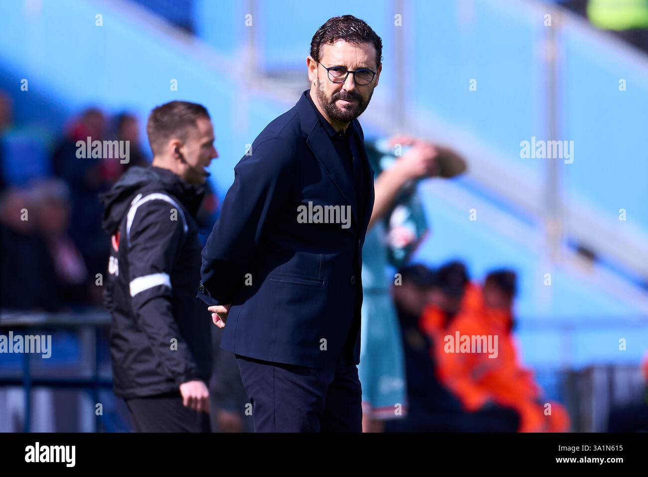 Getafe CF head coach Pepe Bordalas during Getafe CF vs Atletico de ...