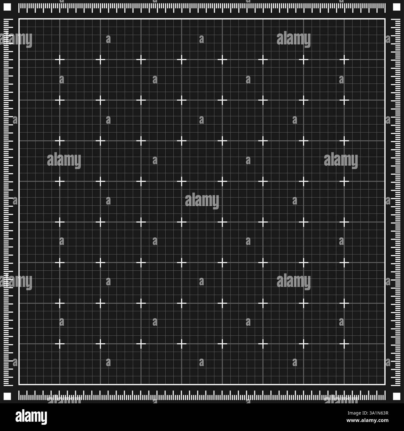 Texture millimeter graph paper Black and White Stock Photos & Images ...