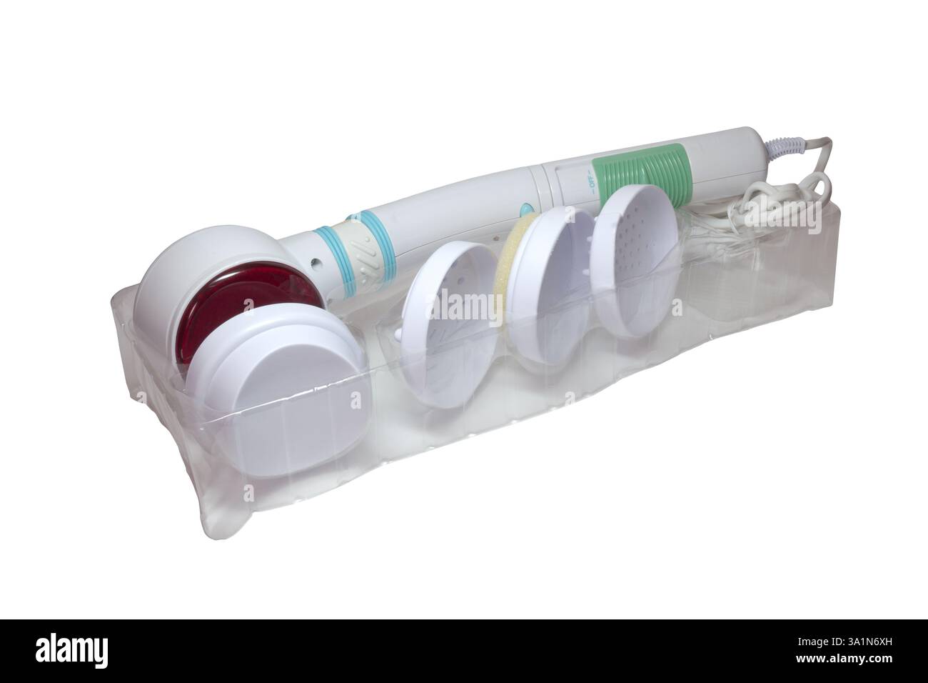 massager with infrared heating. device for vibration massage of body ...