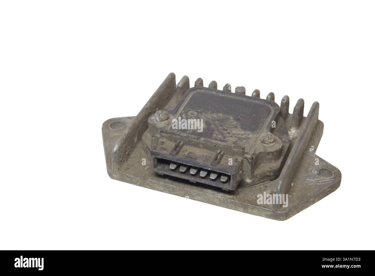 electronic ignition control module with pin blade terminal, dusty ...