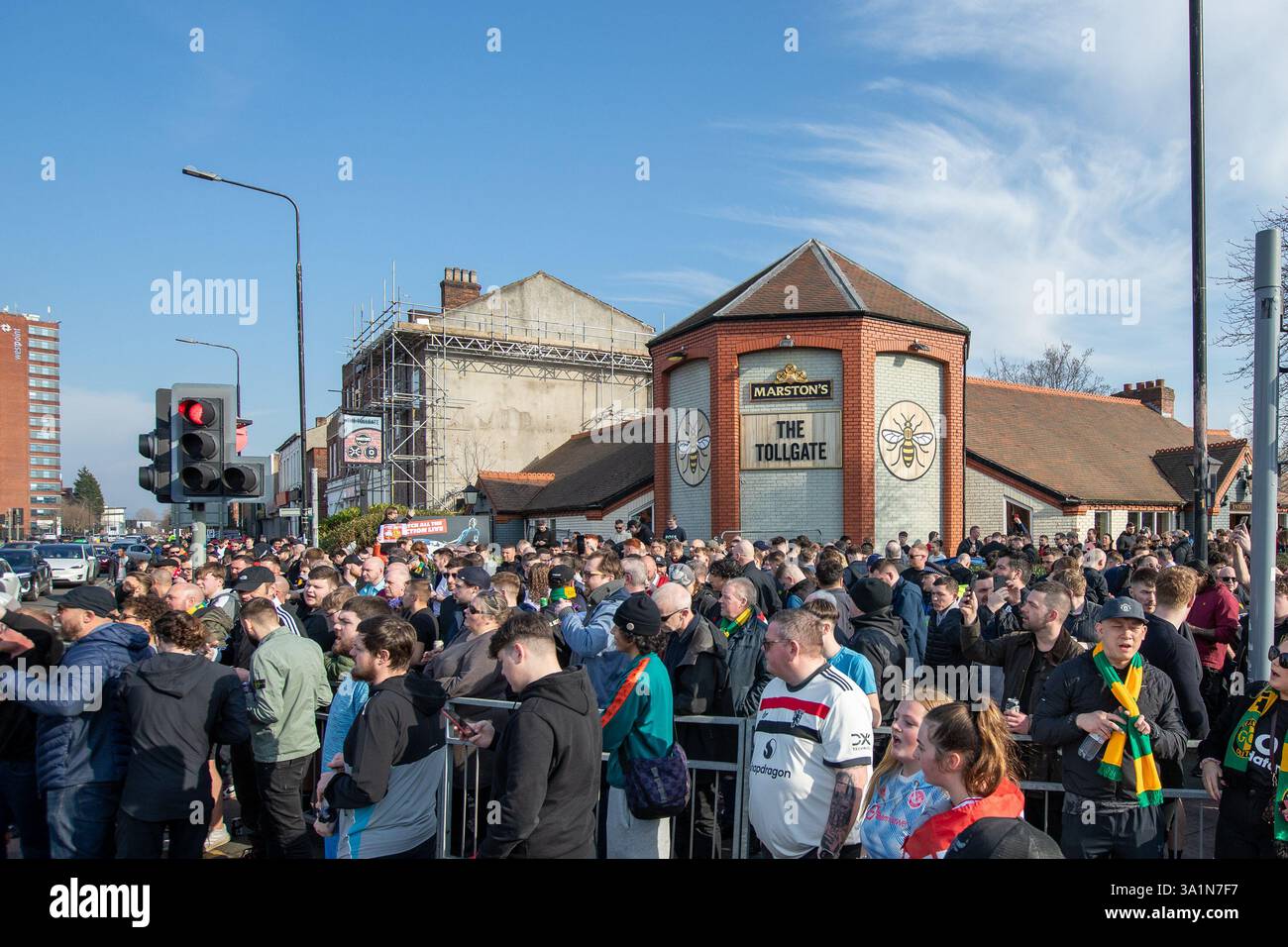 Manchester, UK. March 9th, 2025. Manchester United vs Arsenal - Old ...