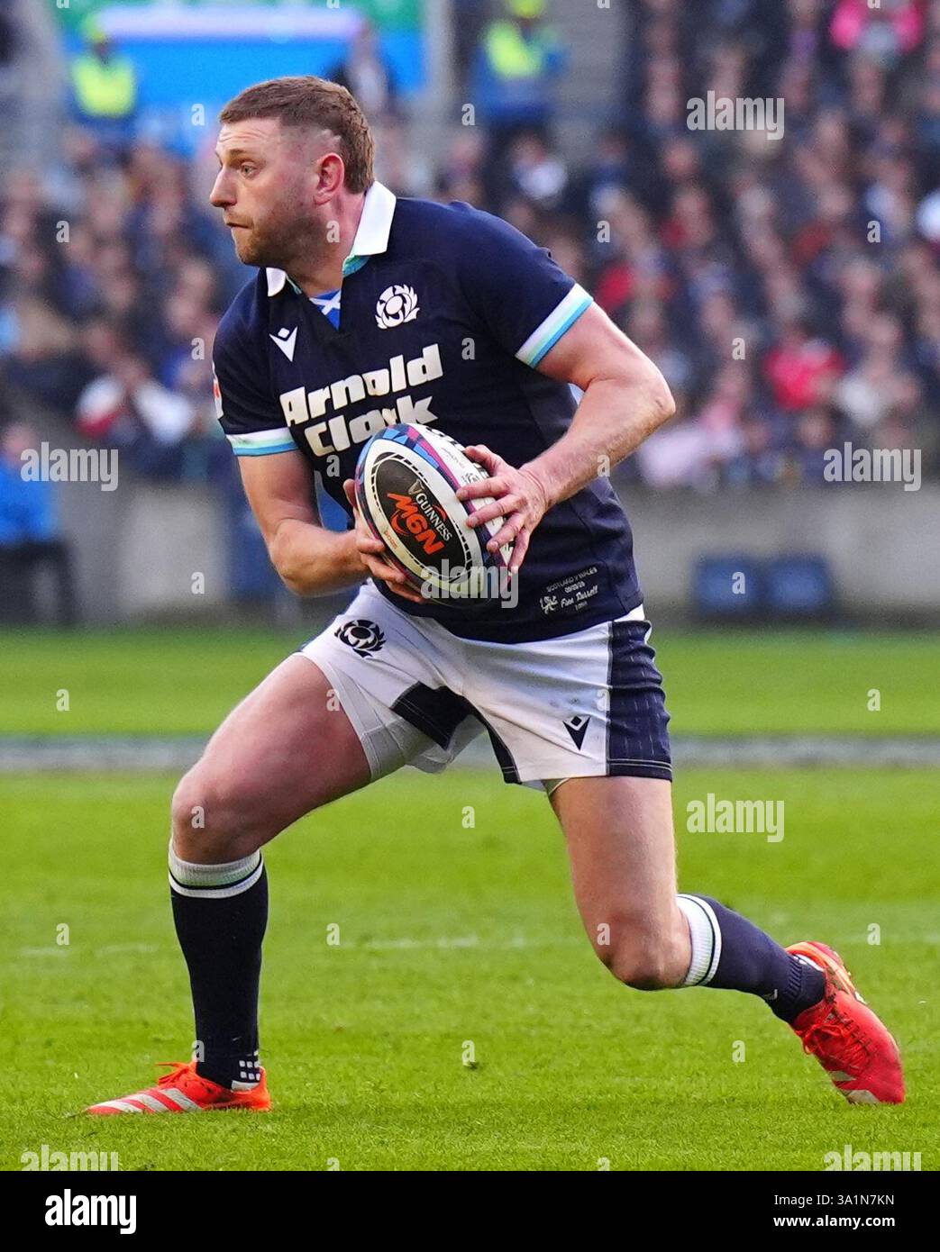 Scotland's Finn Russell during the Guinness Men's Six Nations match the ...