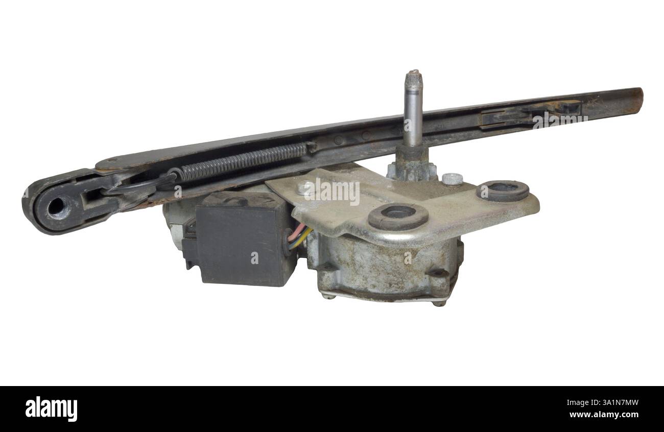 rear windshield wiper gear motor assembly and rear windshield wiper arm ...