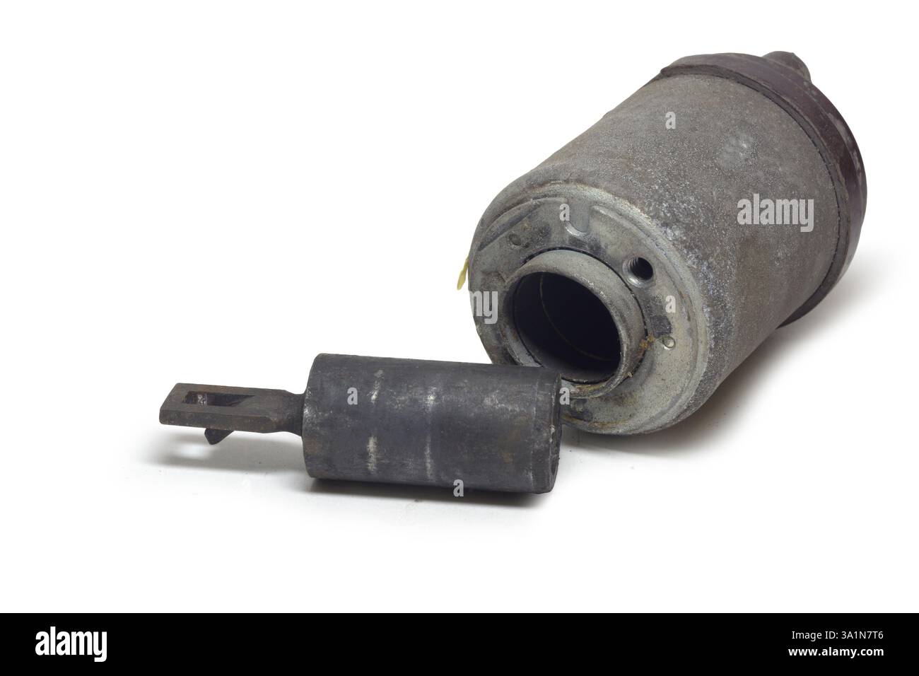 starter solenoid, with moveable iron core, extracted from the case. on ...