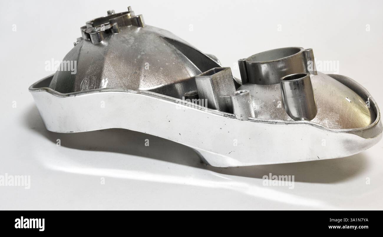 headlight reflector side view. part of reflector assembly Stock Photo ...