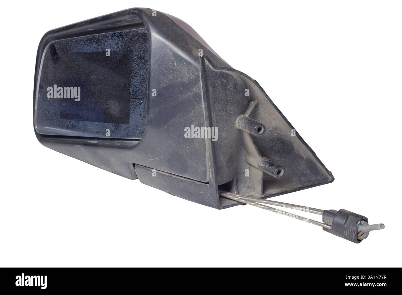 car metal exterior mirror equipped with manual adjustment of mirror ...