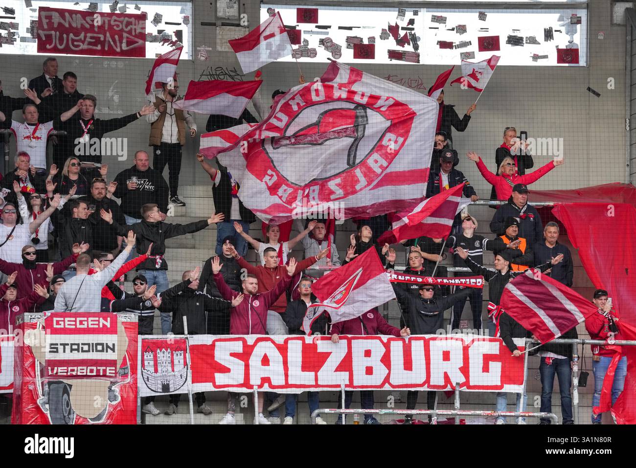 ABD0104 20250309 - ALTACH - ÖSTERREICH: Salzburg Fans im Rahmen der ...