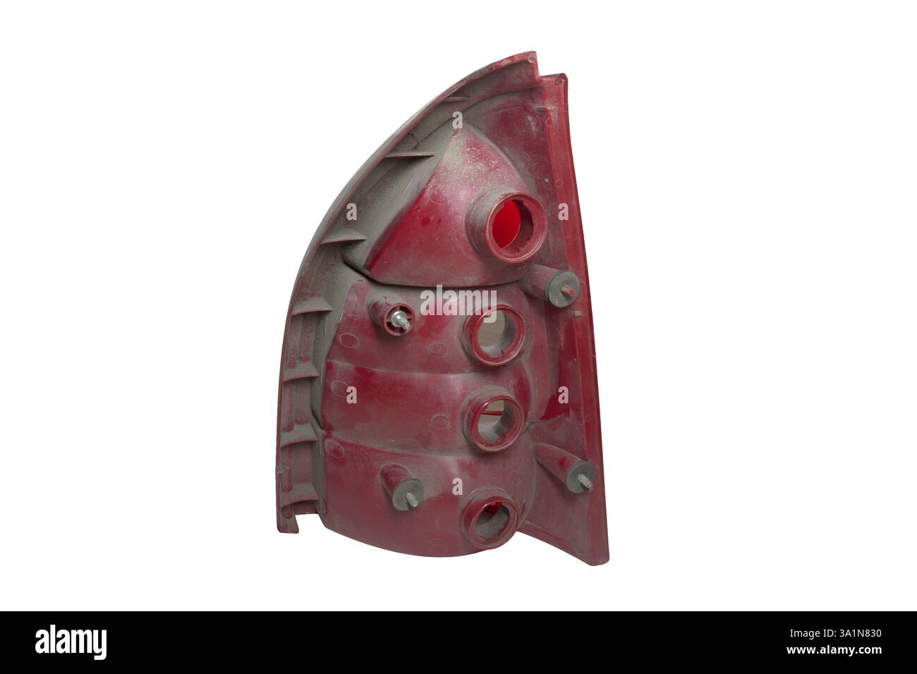 tail light of station wagon body car. rear side. isolated on white ...