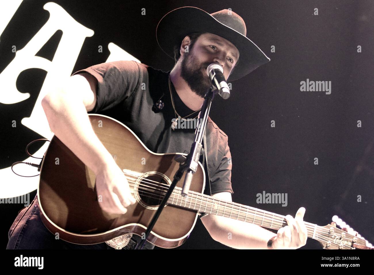 Chayce Beckham beim C2C Country To Country Festival in Berlin 2025 ...