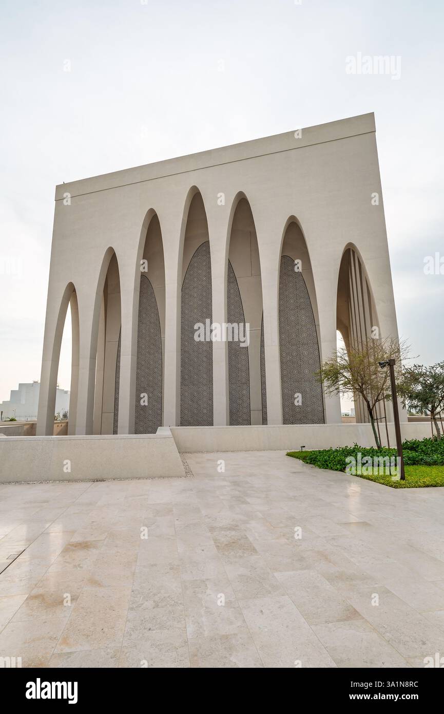 Abu Dhabi, United Arab Emirates - February 23, 2025: Synagogue at ...