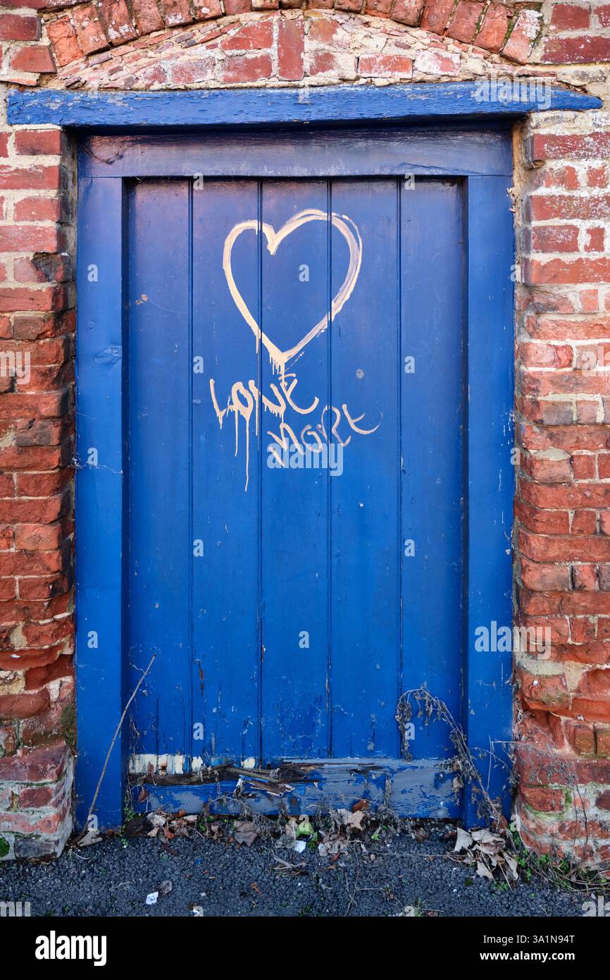 Set blue love heart hi-res stock photography and images - Alamy