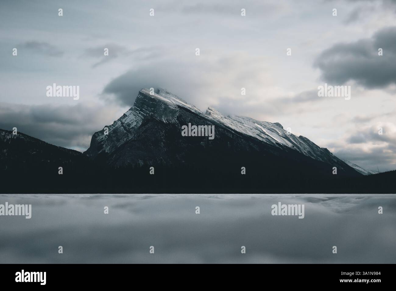 Mount Rundle, Banff National Park, Alberta Canada Stock Photo - Alamy