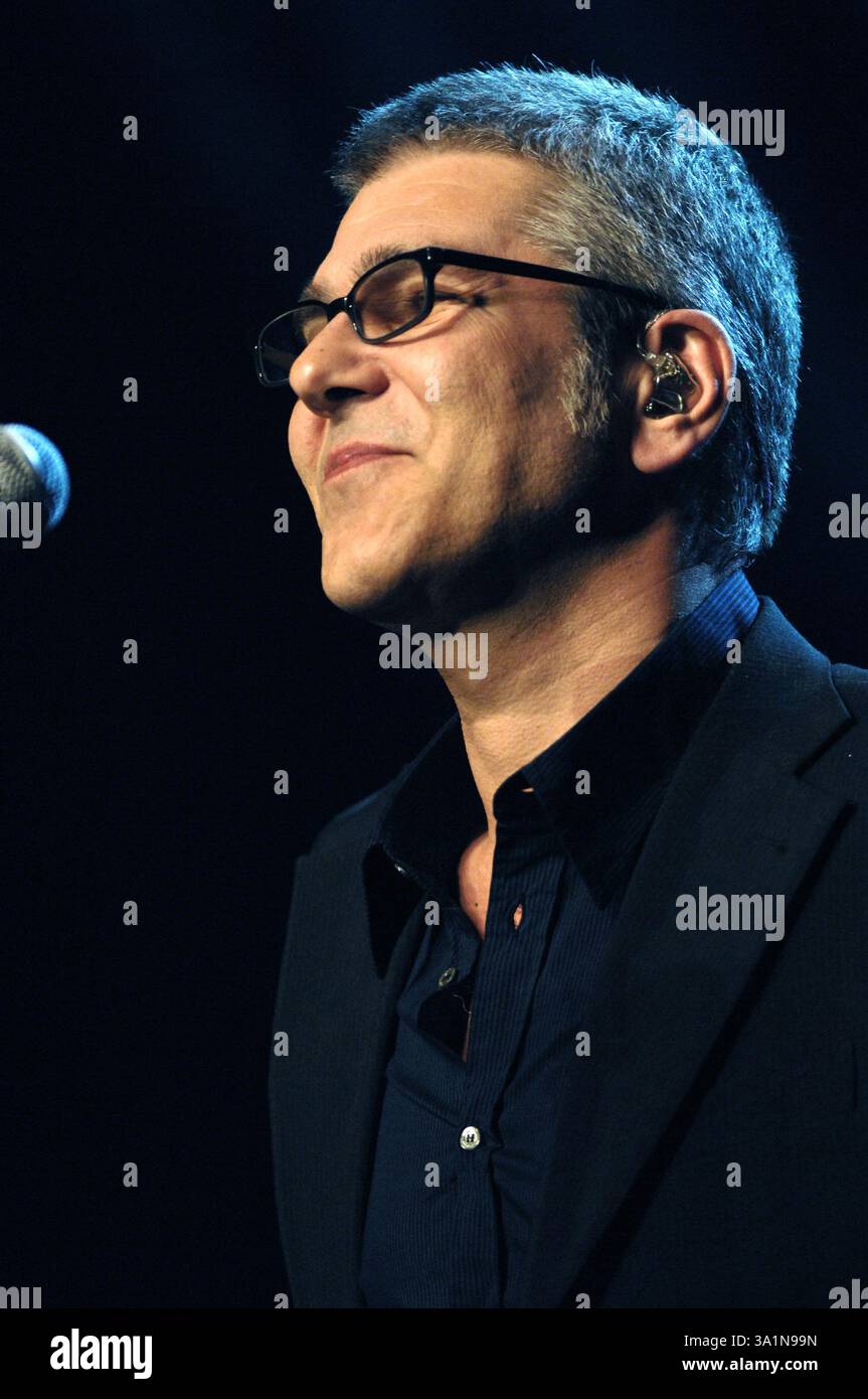 Milan Italy 25/03/2007 : Michele Zarrillo, Italian singer, during the ...