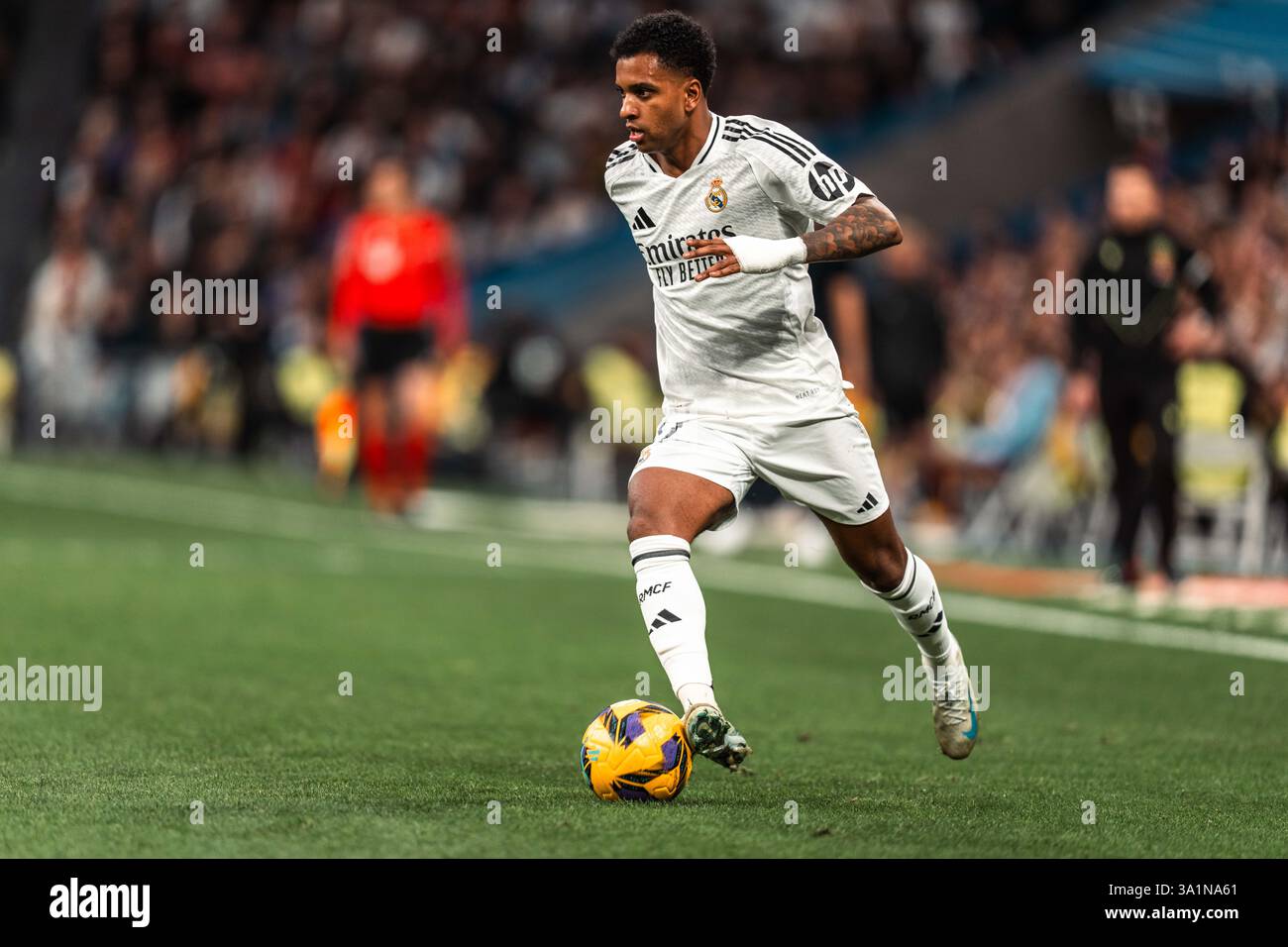 Rodrygo Goes of Real Madrid CF during the Spanish championship La Liga ...