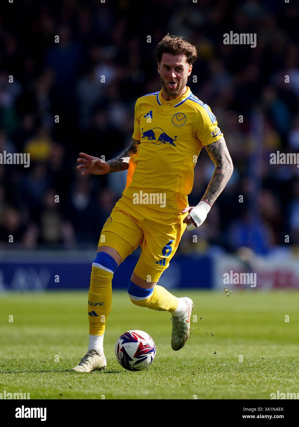 Leeds United's Joe Rodon during the Sky Bet Championship match at ...