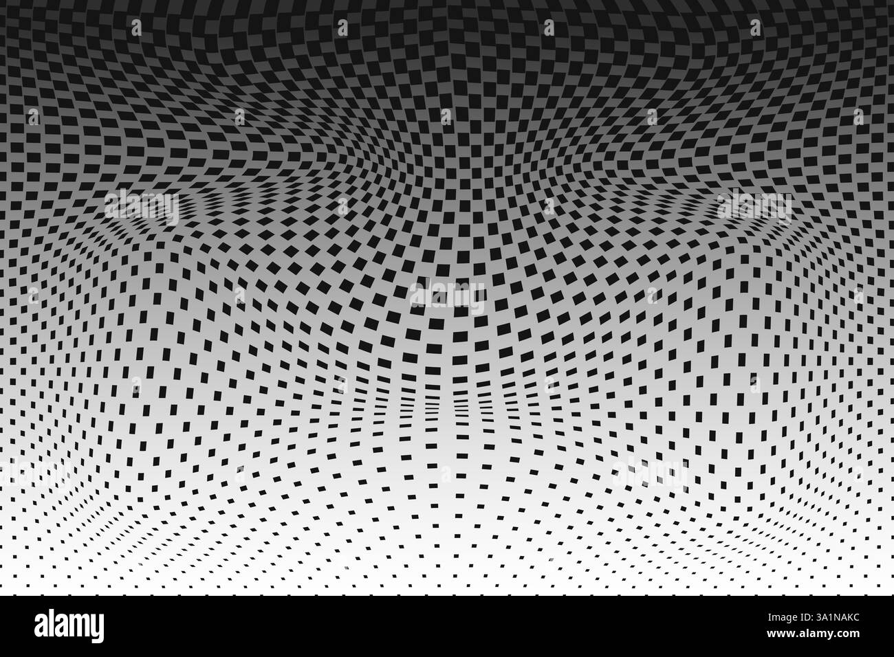 Halftone dotted digital abstract background. Optical illusion creative ...