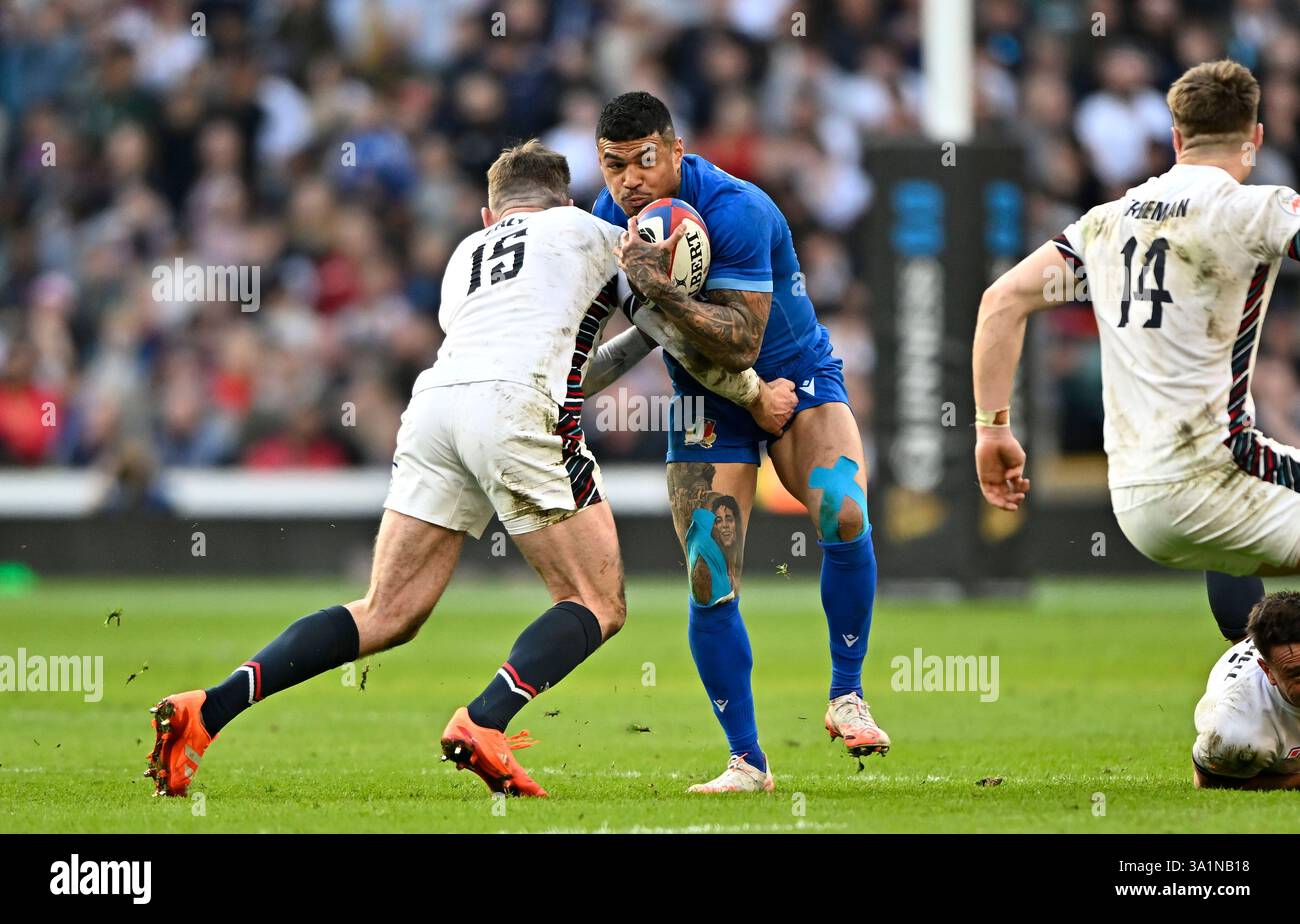 Twickenham, United Kingdom. 09th Mar, 2025. Premiership Rugby ...