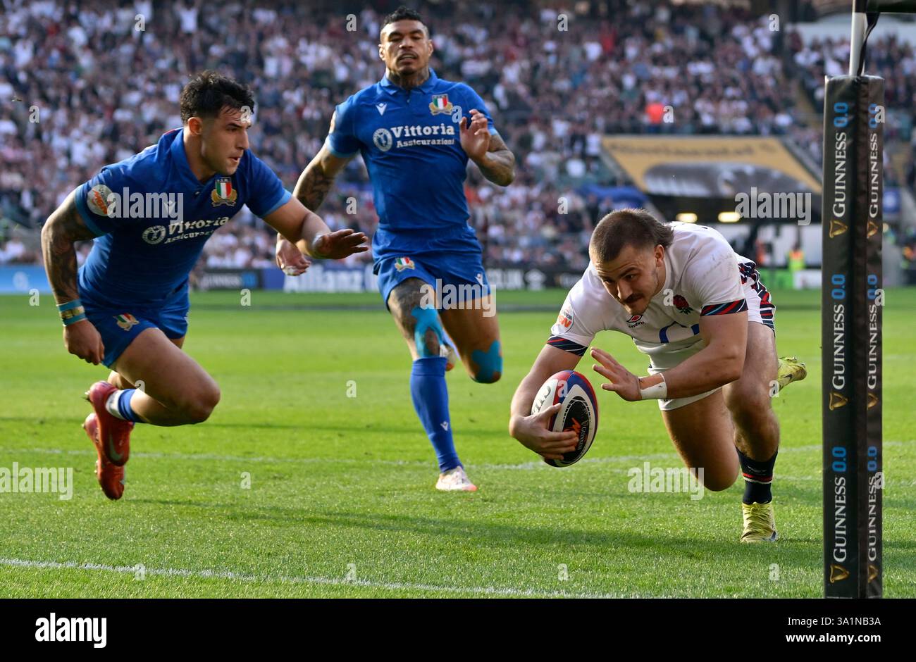 Twickenham, United Kingdom. 09th Mar, 2025. Premiership Rugby ...