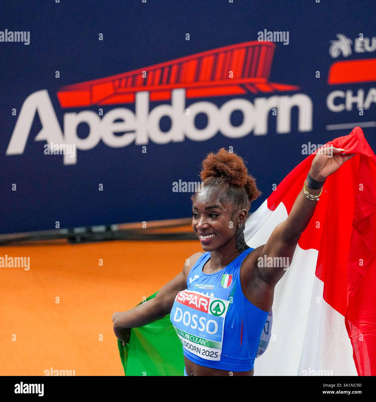 APELDOORN, NETHERLANDS - MARCH 9: Zaynab Dosso of Italy during the ...