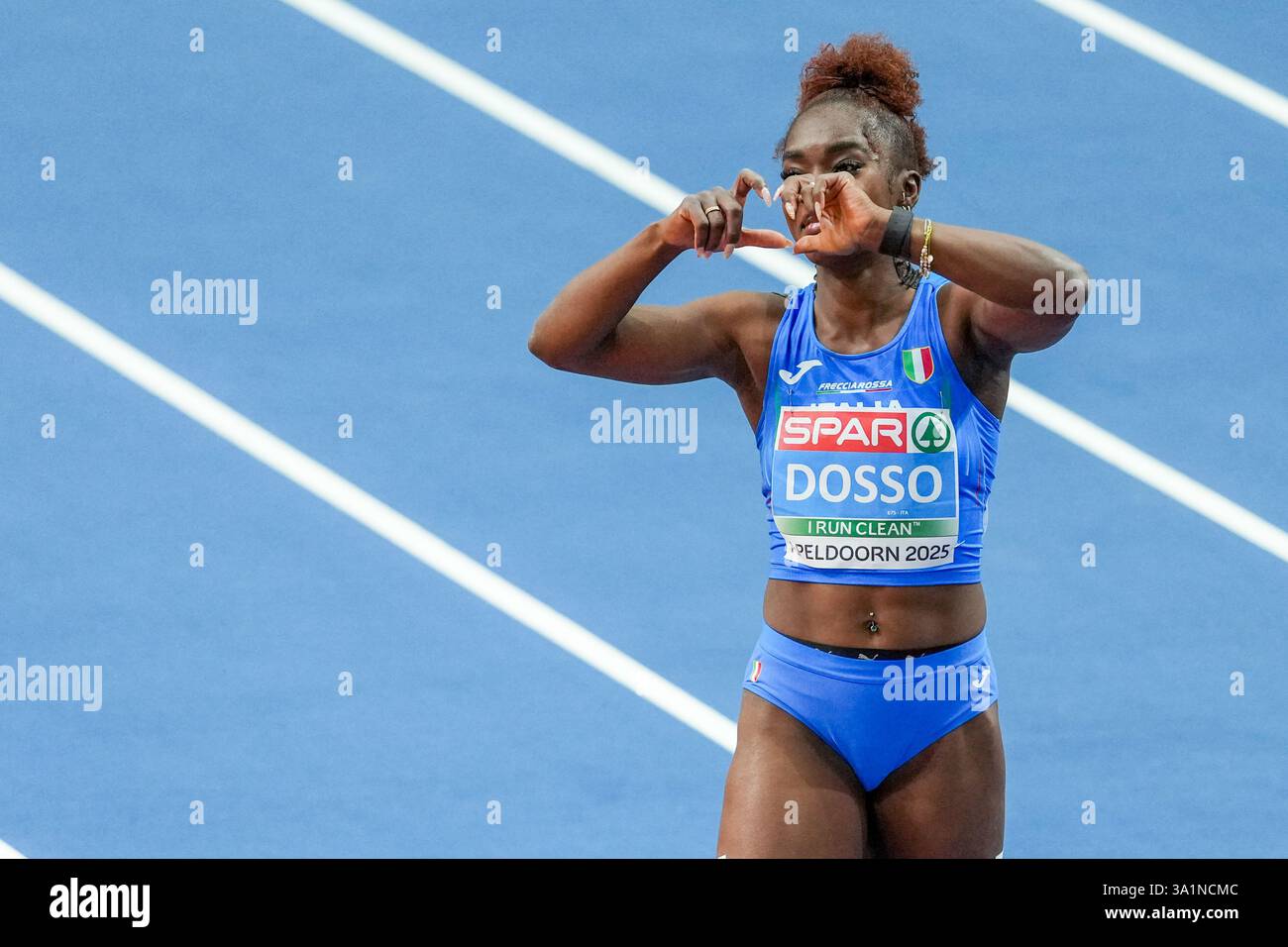 APELDOORN, NETHERLANDS - MARCH 9: Zaynab Dosso of Italy during the ...