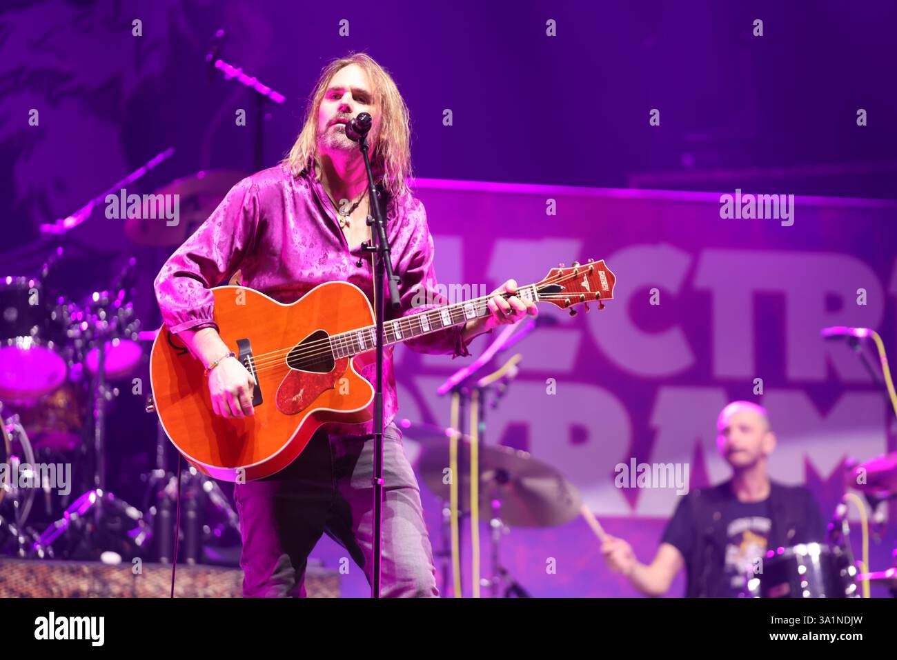 International music group Electric Pyramid and their singer Ol Beach ...