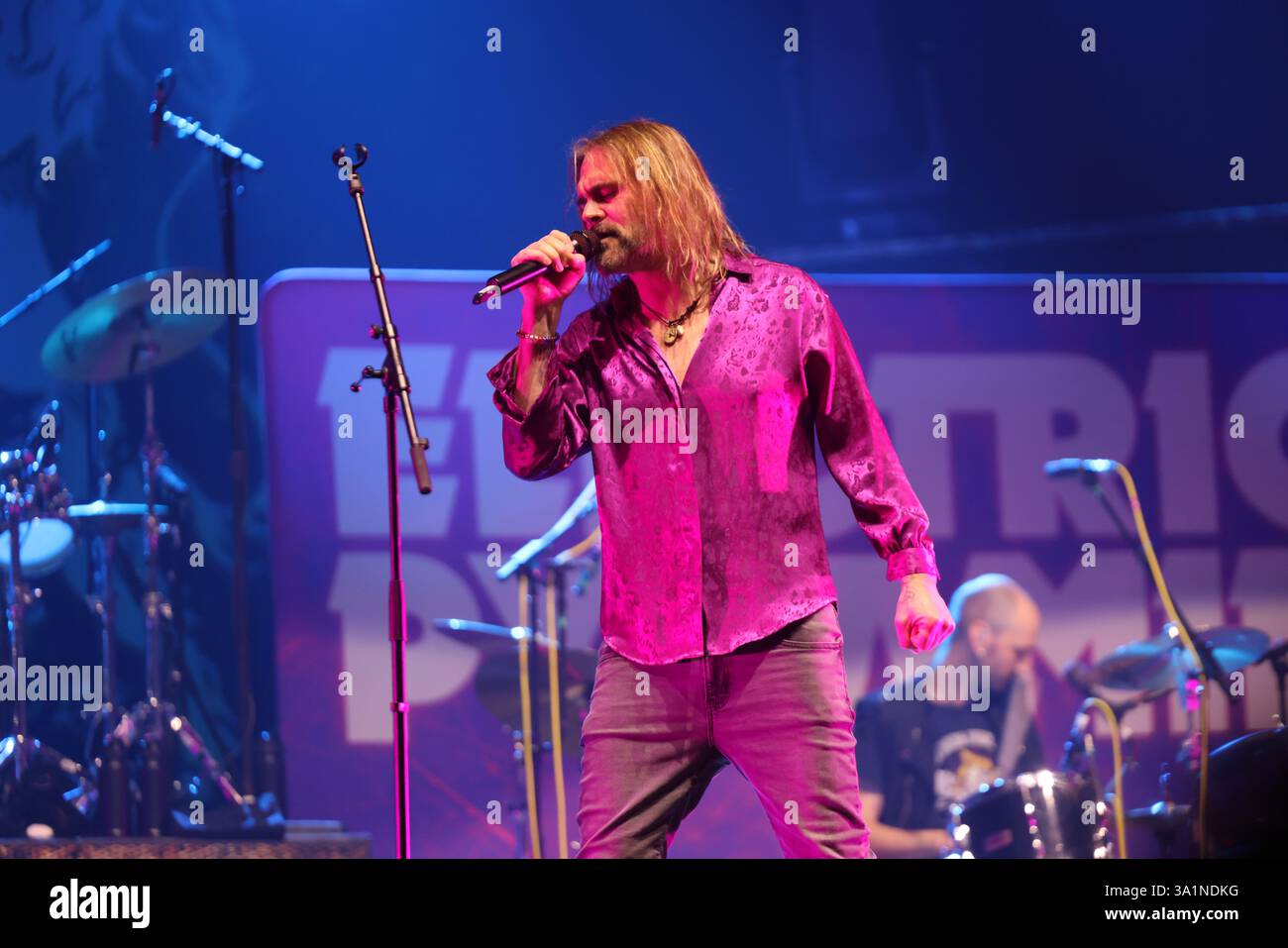 International music group Electric Pyramid and their singer Ol Beach ...