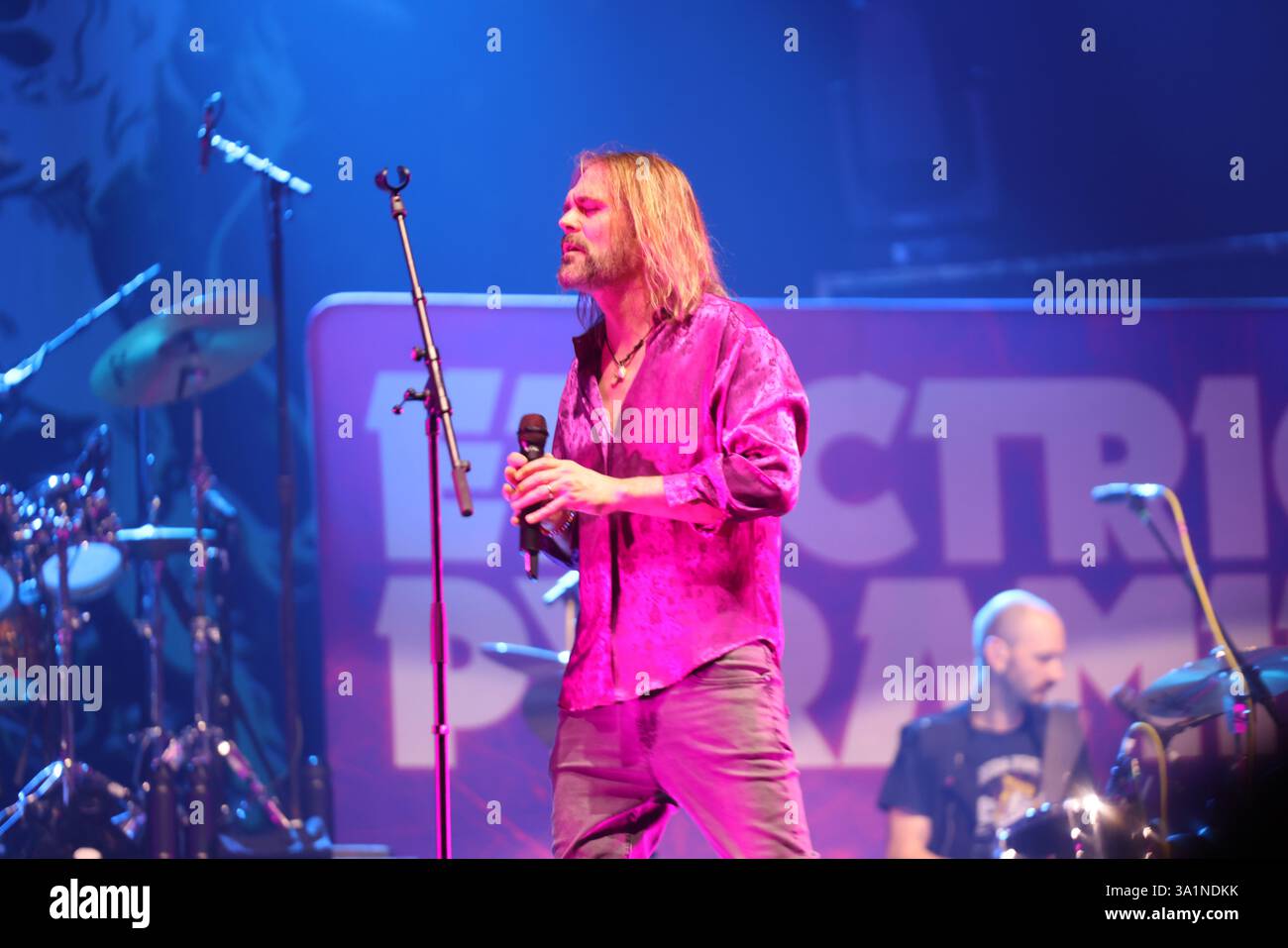 International music group Electric Pyramid and their singer Ol Beach ...