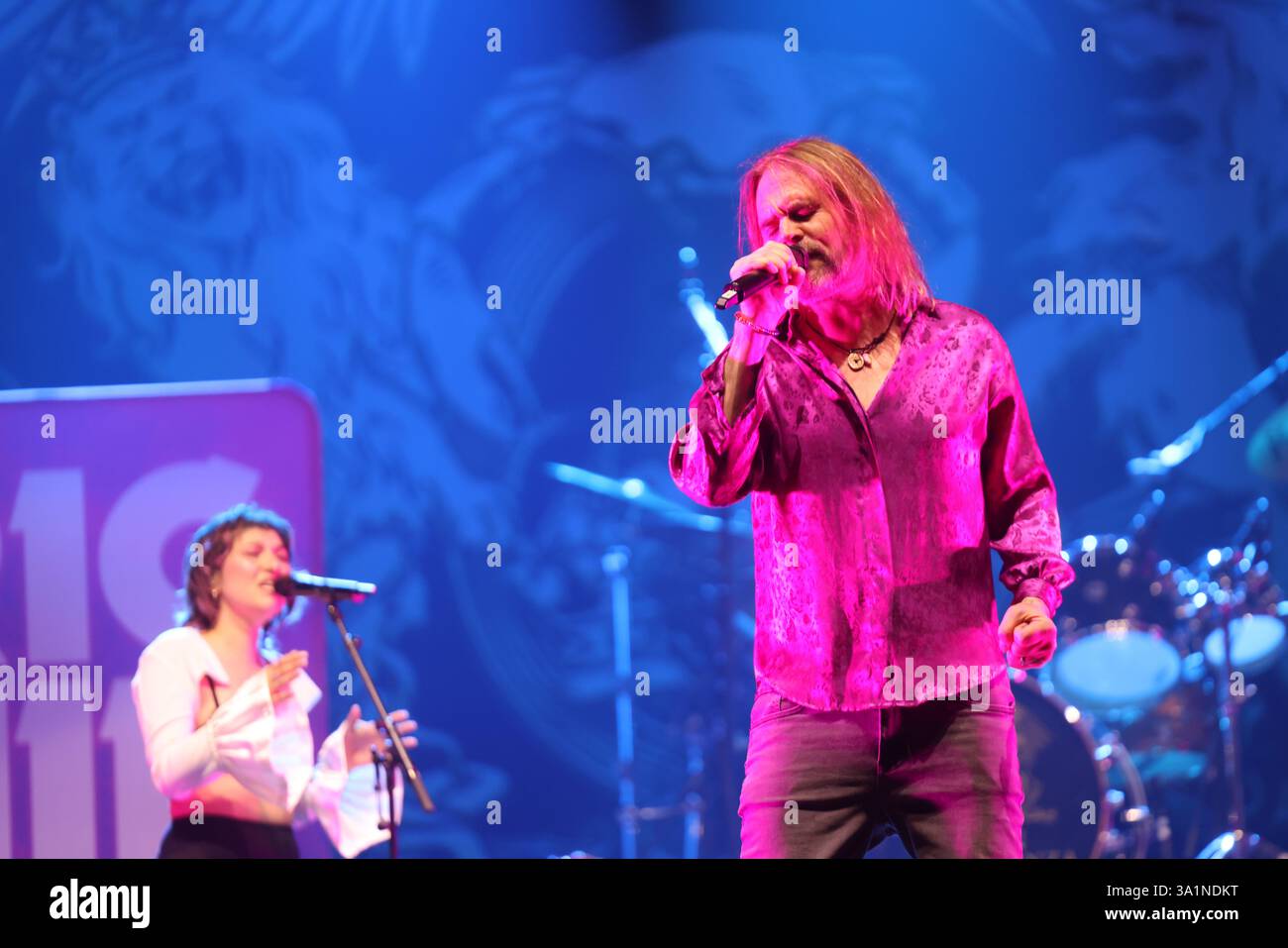 International music group Electric Pyramid and their singer Ol Beach ...