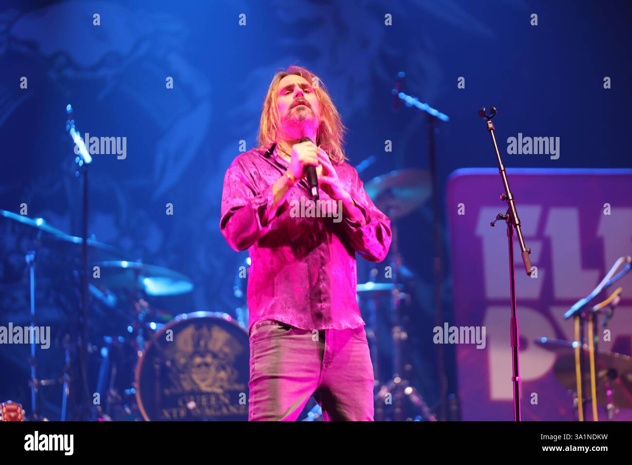 International music group Electric Pyramid and their singer Ol Beach ...