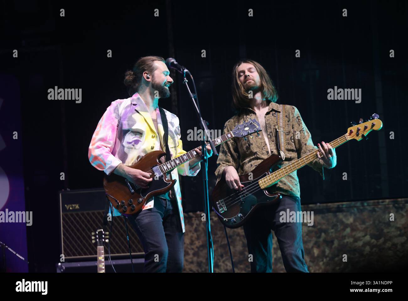 International music group Electric Pyramid and their singer Ol Beach ...